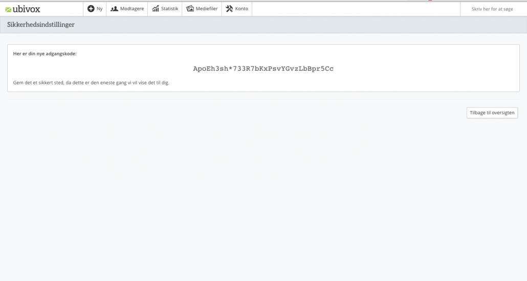 Integrer Ubivox med Sleeknote – Ubivox Danmark Support
